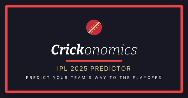 Crickonomics - IPL Playoff Predictor & Calculator